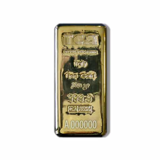 Lingotto d'Oro 250 grammi » Orogenesi | Orodainvestimento.it