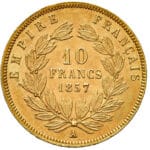 10 Franchi Napoleone III | 1852-1860 » Orogenesi | Orodainvestimento.it